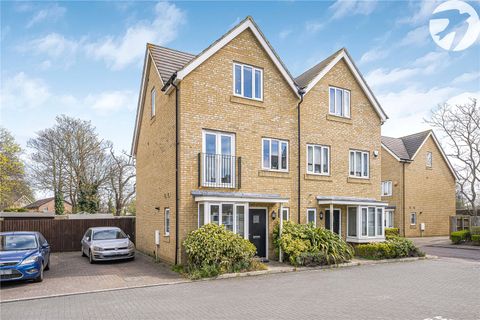 3 bed semi-detached house for sale in Martin Drive, Stone, Dartford DA2 ...