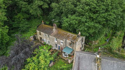 1 bed end terrace house for sale in Wood End Road, Armitage Bridge ...