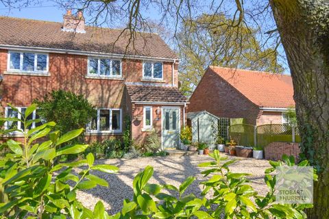 Well Green Row, Frettenham, Norfolk NR12, 3 bed semi-detached house for ...