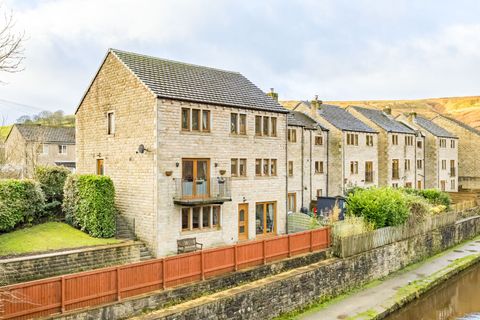 4 bed detached house for sale in High Lea, Marsden, Huddersfield HD7, £ ...