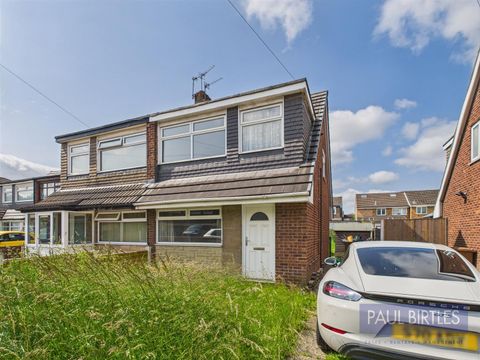 Halstead Drive, Irlam, Manchester M44, 3 bed semi-detached house for ...